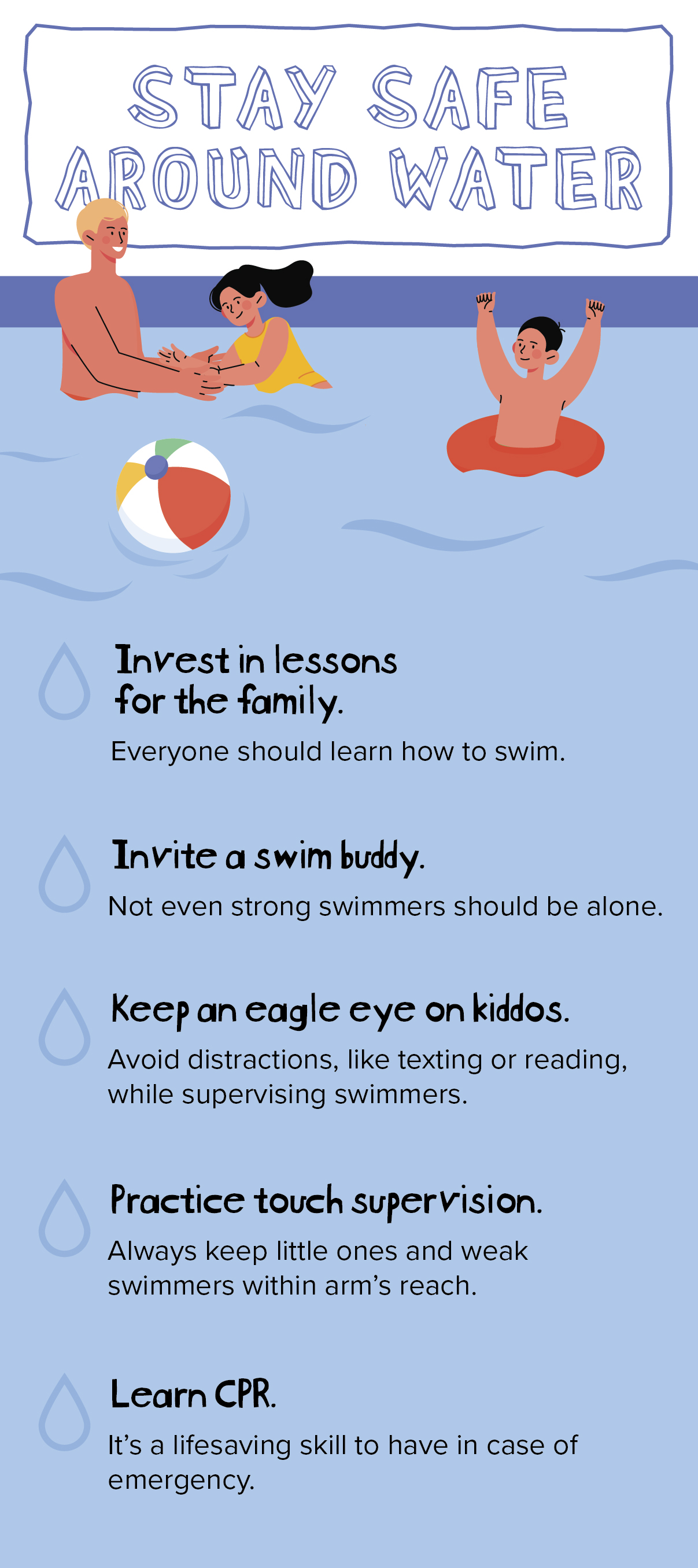 Make water safety a family affair | RiverView Health